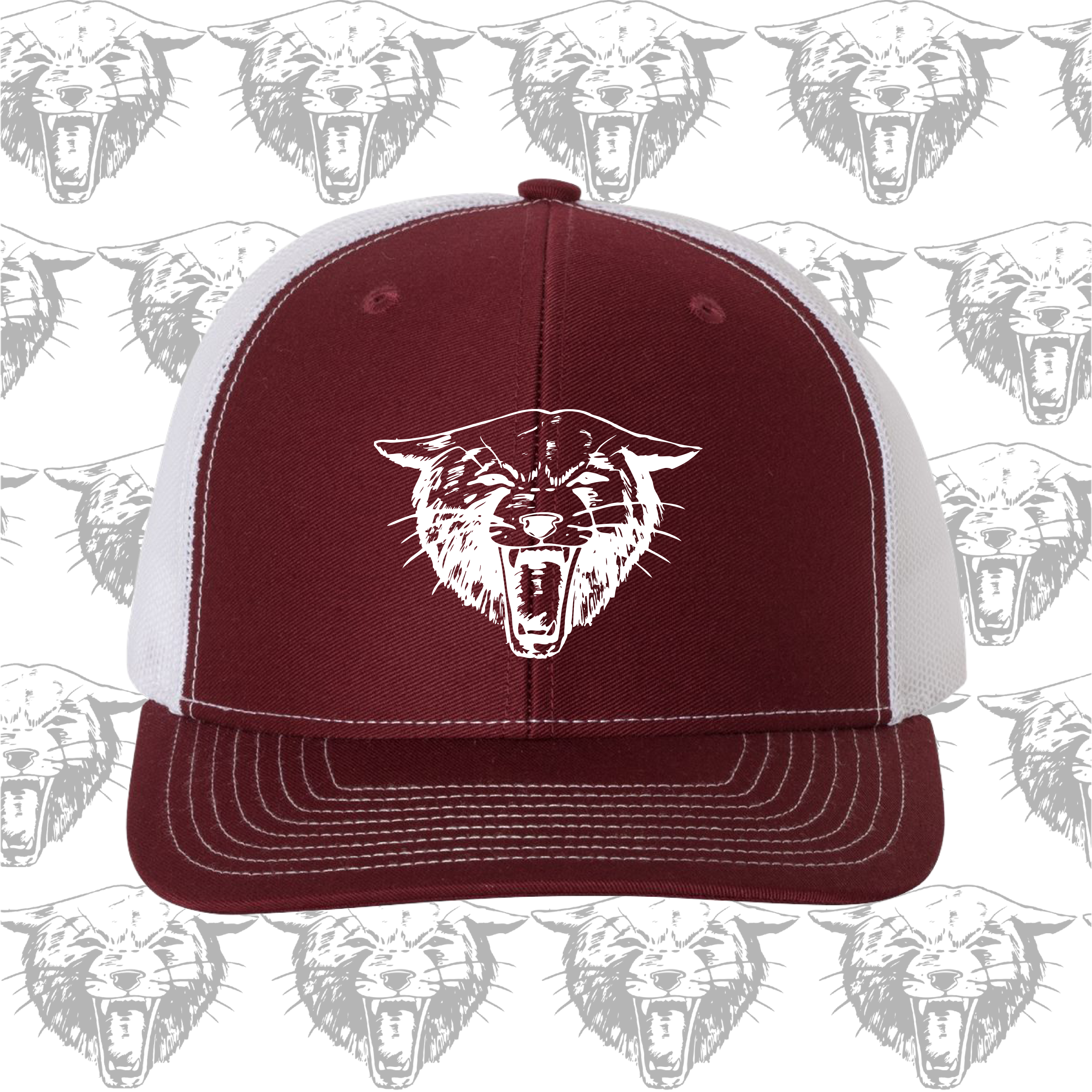 SPIRIT WEAR - Embroidered Bearcat Mascot Hat – Nova Printworks